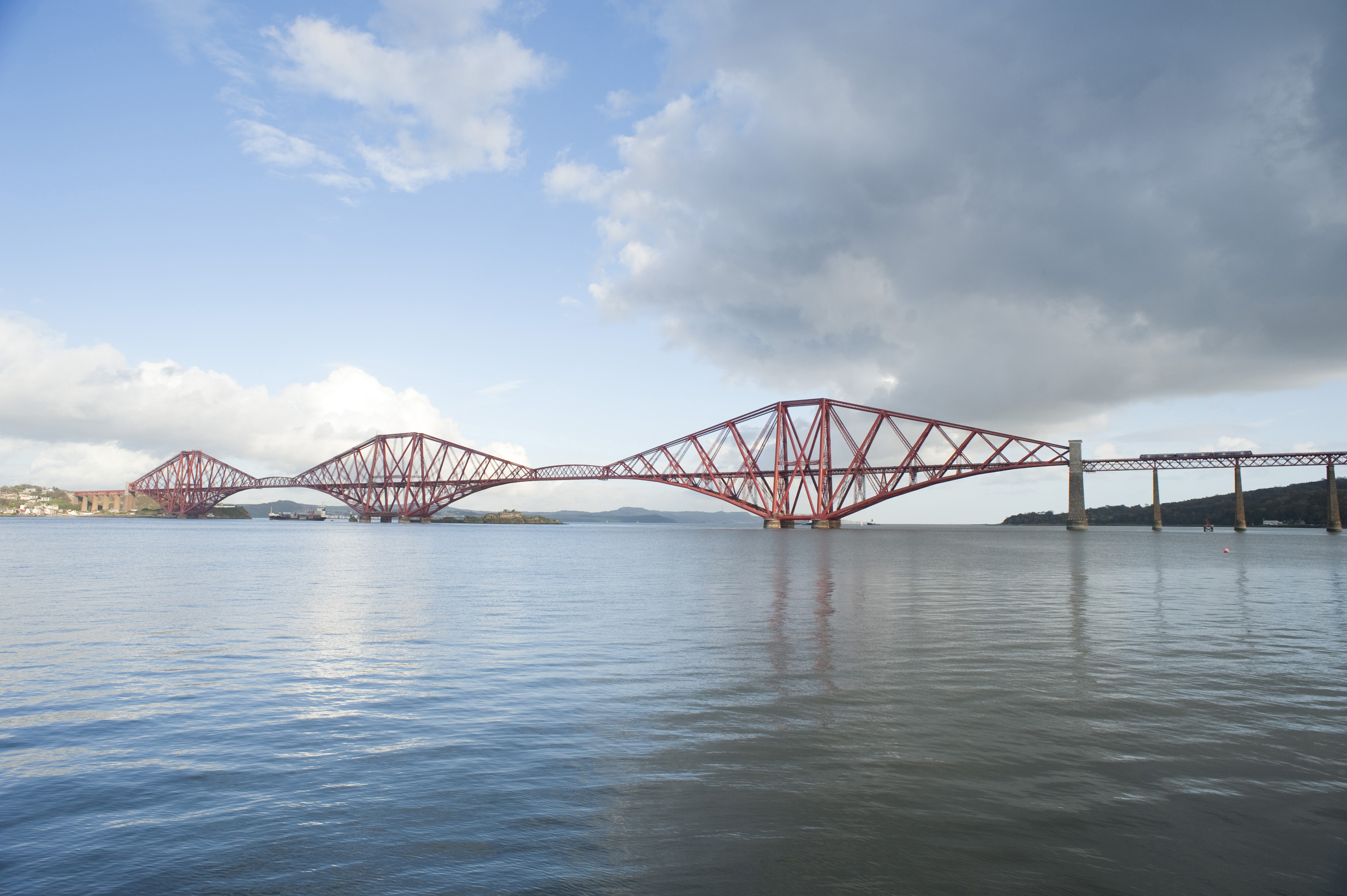 The Forth Rail Bridge from the water-6627 | Stockarch Free Stock Photo ...