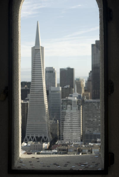 coit tower coins and window-4676 | Stockarch Free Stock Photo Archive