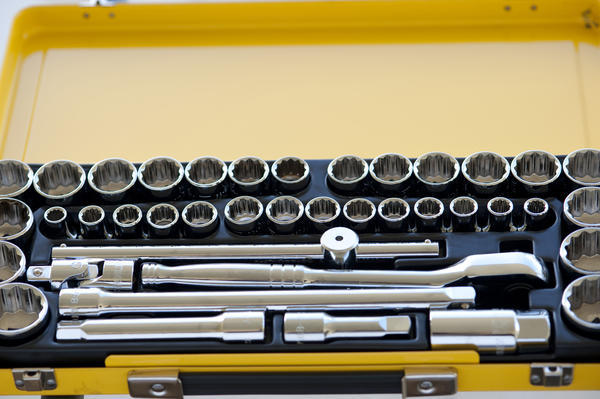 Socket and wrenched set neatly boxed-8164 | Stockarch Free Stock Photo ...