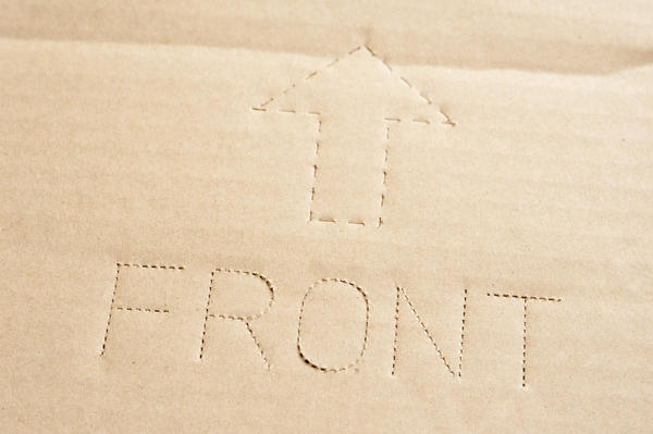 Stacking arrow for a cardboard carton-9452 | Stockarch Free Stock Photo ...